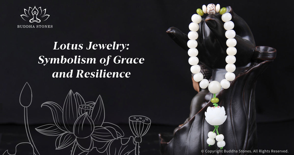 Lotus Jewelry : Symbolism of Grace and Resilience – buddhastoneshop