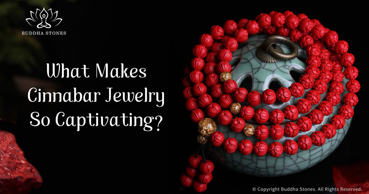What Makes Cinnabar Jewelry So Captivating? – buddhastoneshop