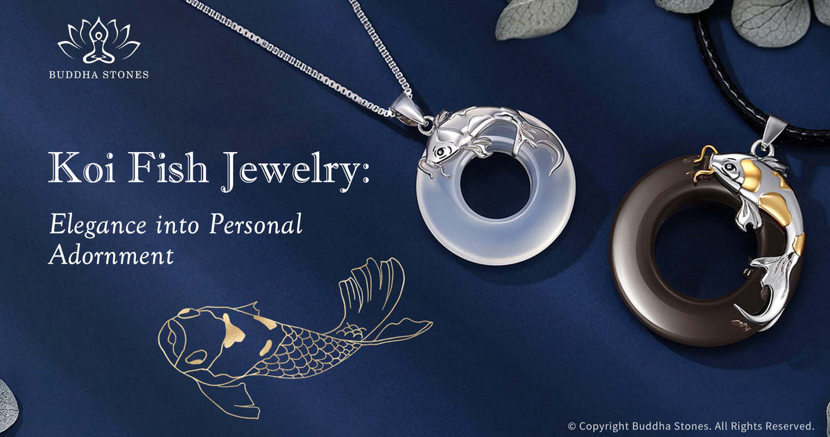 Koi Fish Jewelry : Elegance into Personal Adornment – buddhastoneshop