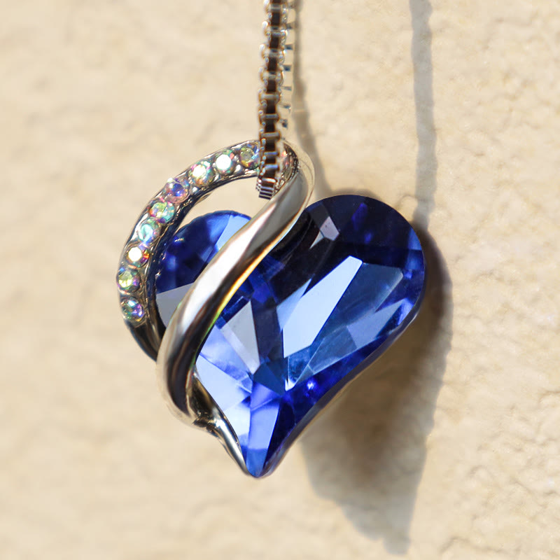 Buddha Stones Love Heart Birthstone Healing Energy Necklace Pendant ...
