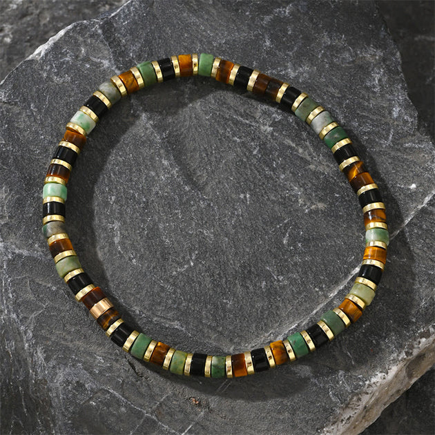 FREE Today: Support and Powerful Natural Hematite Tiger Eye Stones Bra ...