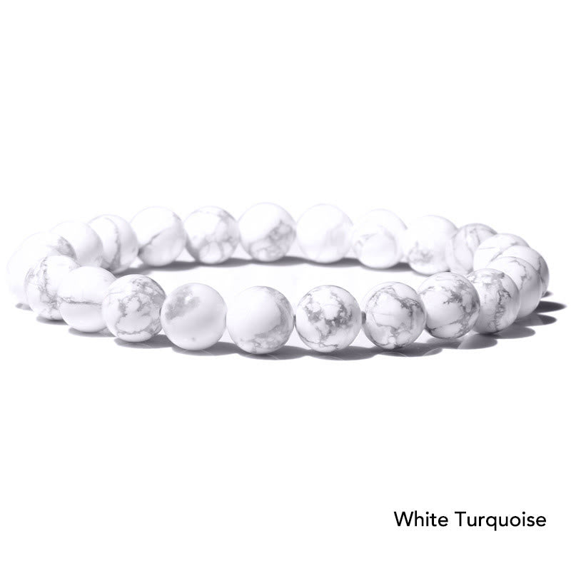 Natural Agate Stone Crystal Balance Beaded Bracelet – buddhastoneshop