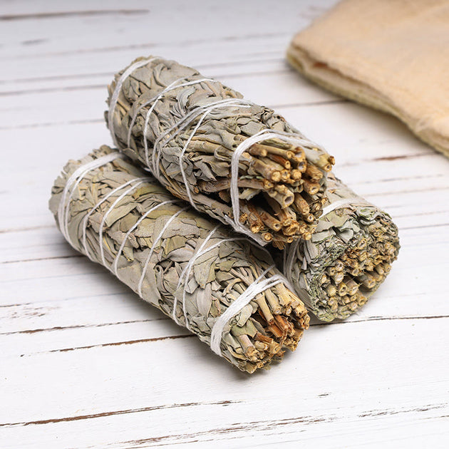 Buddha Stones Smudge Stick for Home Cleansing Incense Healing Meditati ...