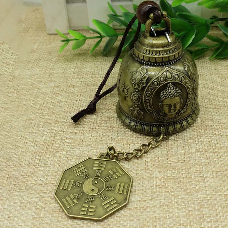 Buddha Stones Feng Shui Buddha Koi Fish Dragon Elephant Wind Chime Bel ...