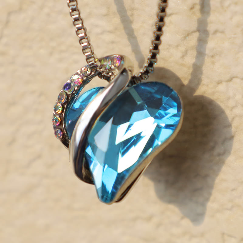 Buddha Stones Love Heart Birthstone Healing Energy Necklace Pendant ...