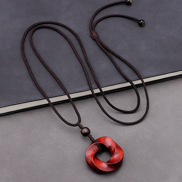 Buddha Stones Auspicious Clouds Relaxation Necklace Pendant ...