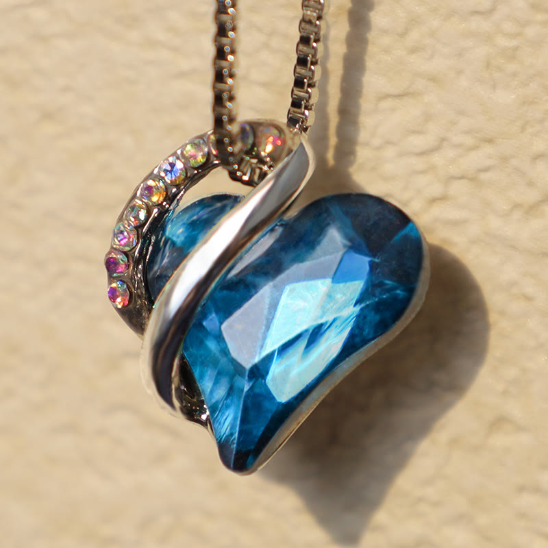 Buddha Stones Love Heart Birthstone Healing Energy Necklace Pendant ...