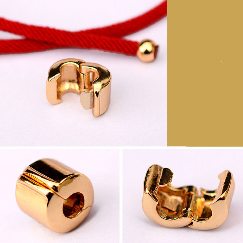 Buddha Stones 24K Gold-Plated PiXiu Luck Red String Bracelet ...