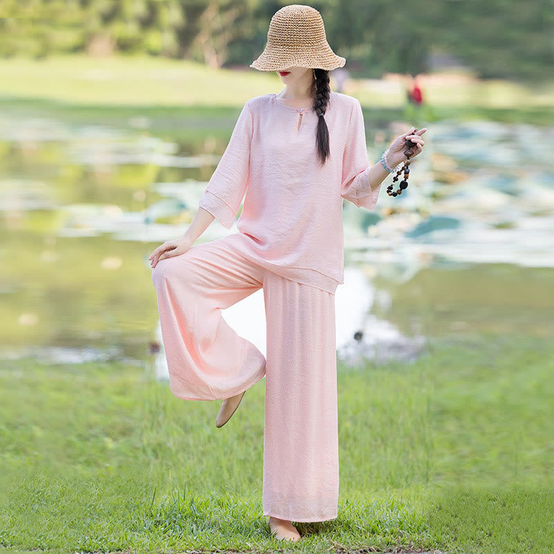 Tai Chi Meditation Prayer Zen Spiritual Morning Practice Clothing Wome ...