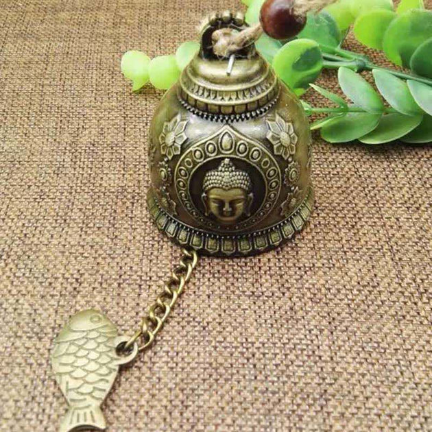 Buddha Stones Feng Shui Buddha Koi Fish Dragon Elephant Wind Chime Bel ...
