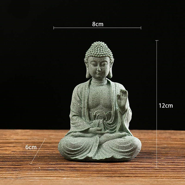 Buddha Stones Tibetan Meditation Contemplation Buddha Serenity Compass ...