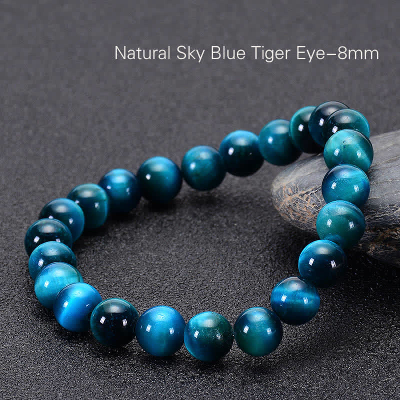 Buddha Stones Blue Tiger Eye Protection Bracelet – buddhastoneshop