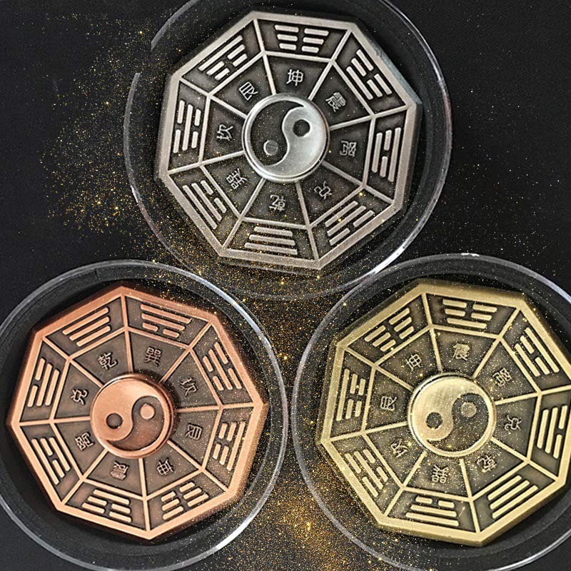 Buddha Stones Fidget Spinner Blessing Tai Chi Finger Hand Spinner Deco ...