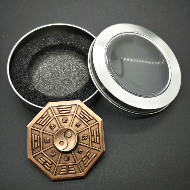Buddha Stones Fidget Spinner Blessing Tai Chi Finger Hand Spinner Deco ...