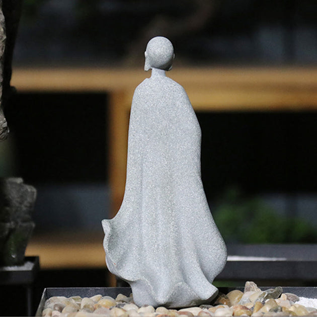 Buddha Stones Meditation Buddha Monk Serenity Home Decoration ...