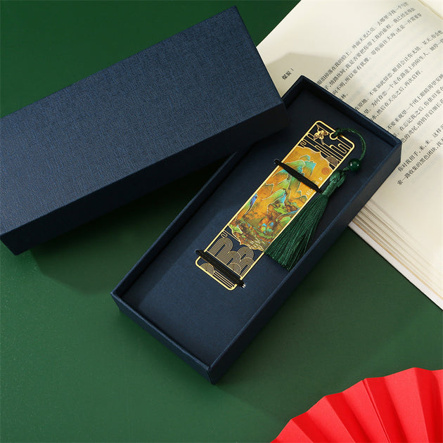 Buddha Stones A Panorama of Rivers and Mountains Metal Hollow Bookmark ...