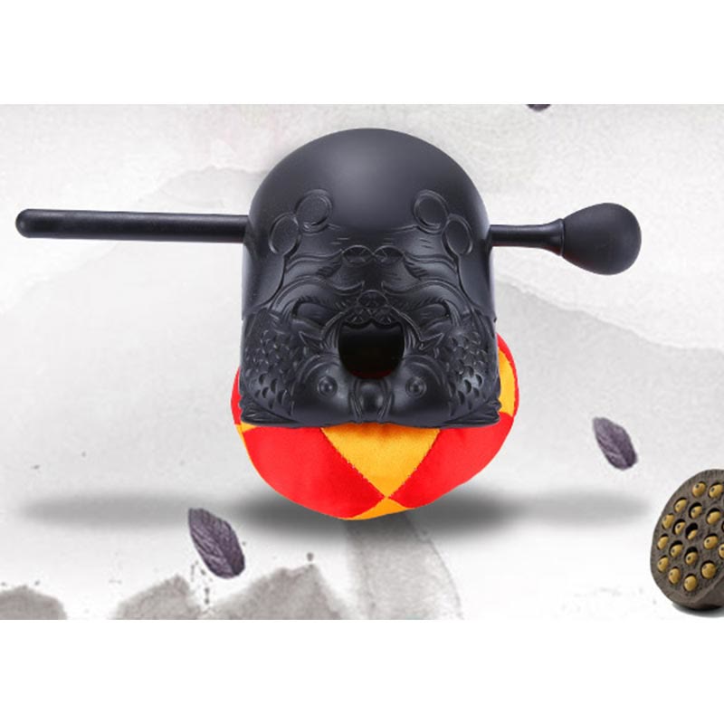 Buddha Stones Koi Fish Pattern Mindfulness Buddhist Temple Mokugyo Woo ...