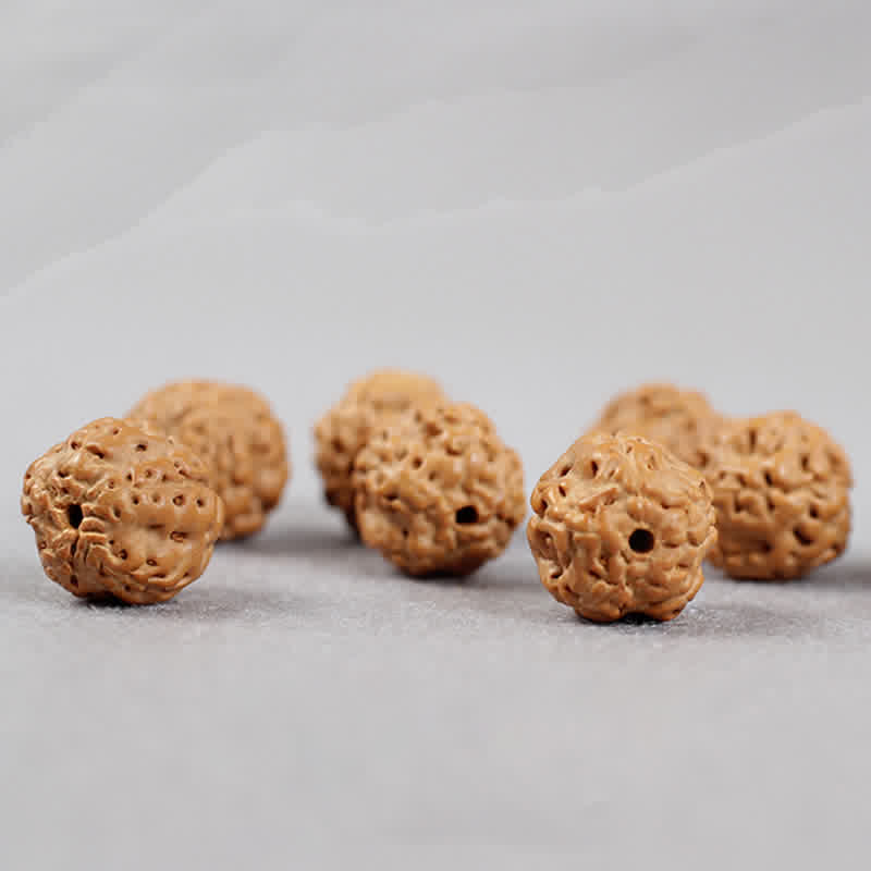 Buddha Stones Tibet Rudraksha Bodhi Seed Dzi Bead Amber Turquoise Weal ...