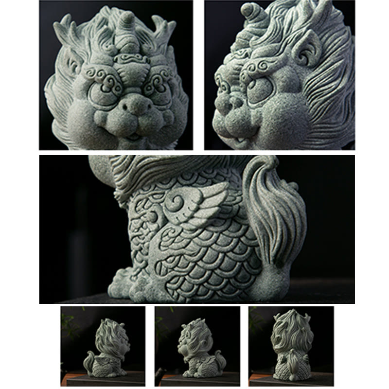 Buddha Stones FengShui Small PiXiu Wealth Luck Home Decoration ...