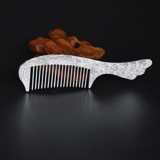 Buddha Stones Lucky Dragon Phoenix Protection Strength Comb ...