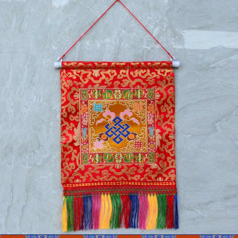 Buddha Stones Vajra Auspicious Symbols Spiritual Power Wall Art ...