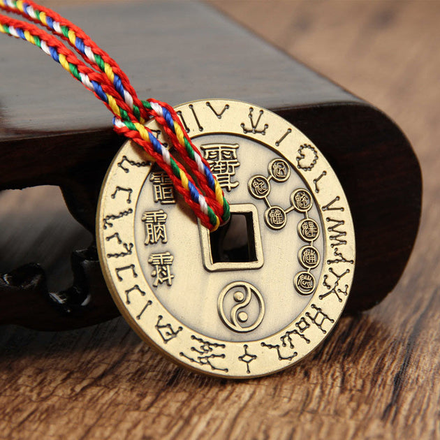 Buddha Stones Taoism Yin Yang Symbol Protection Pendant Decoration Amu ...
