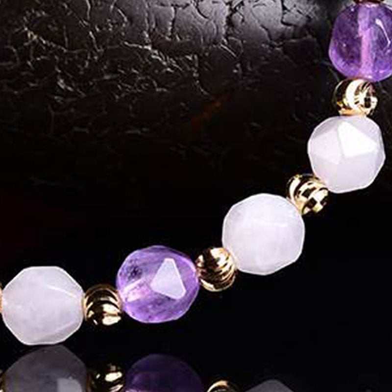 Natural Amethyst Fortune Pixiu Charm Bracelet – buddhastoneshop