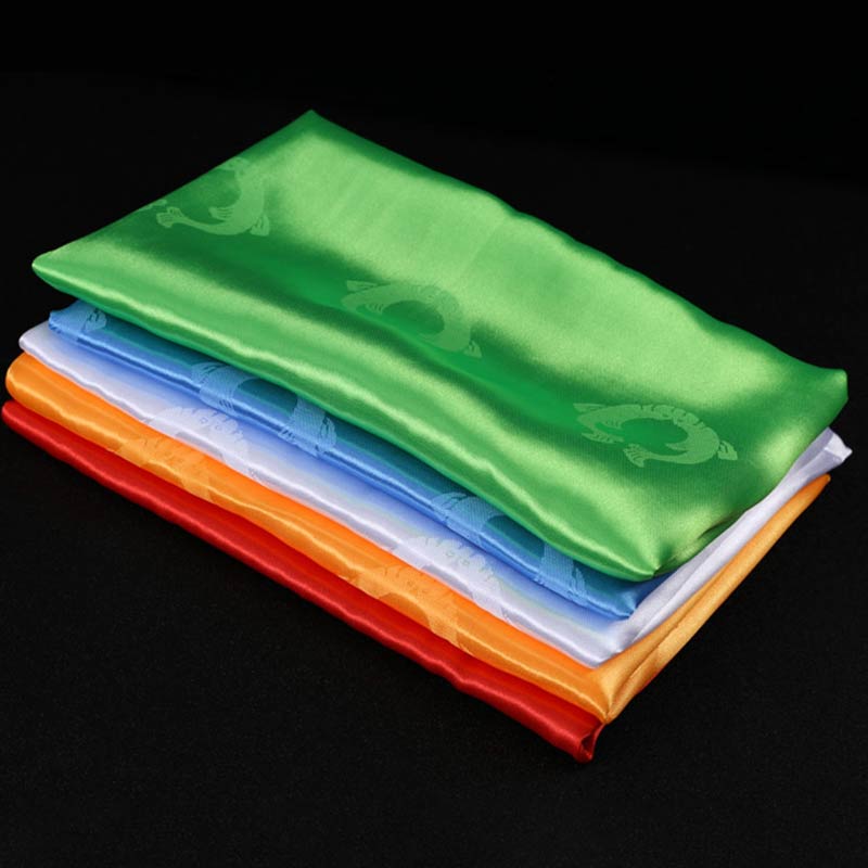 Buddha Stones Tibetan Blessing Auspicious 5 Colors Khata Decoration ...