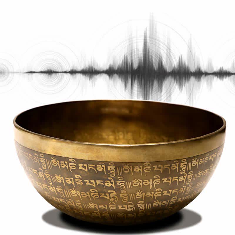 Buddha Stones Sutra Singing Bowl Handcrafted for Healing and Meditatio ...