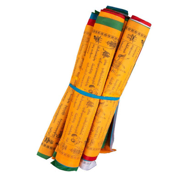 Buddha Stones Tibetan 5 Colors Windhorse Happiness Auspicious Outdoor ...