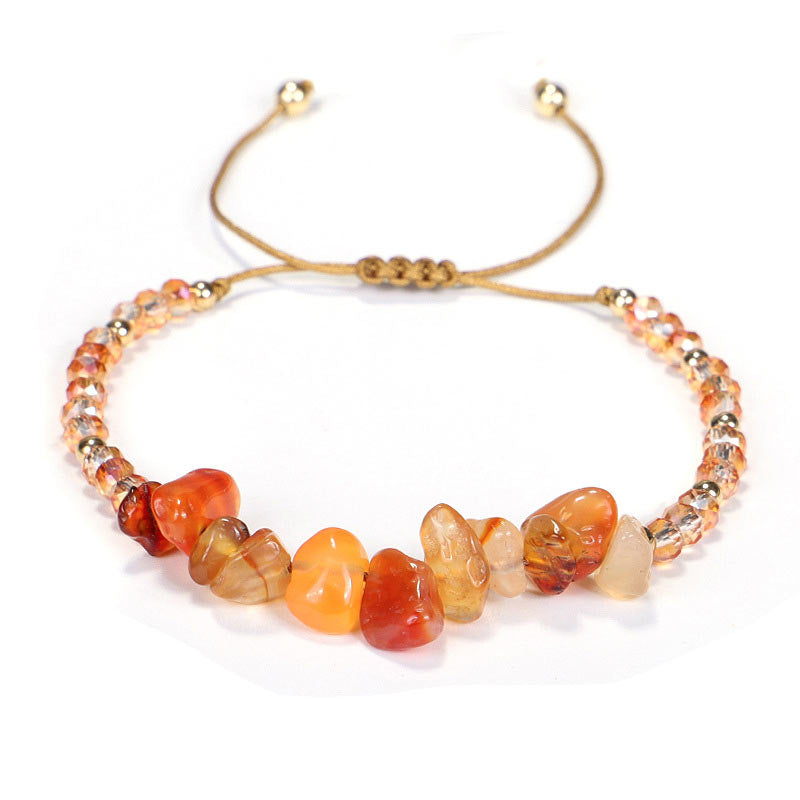 Buddha Stones Amethyst Purify Knit Bracelet – buddhastoneshop