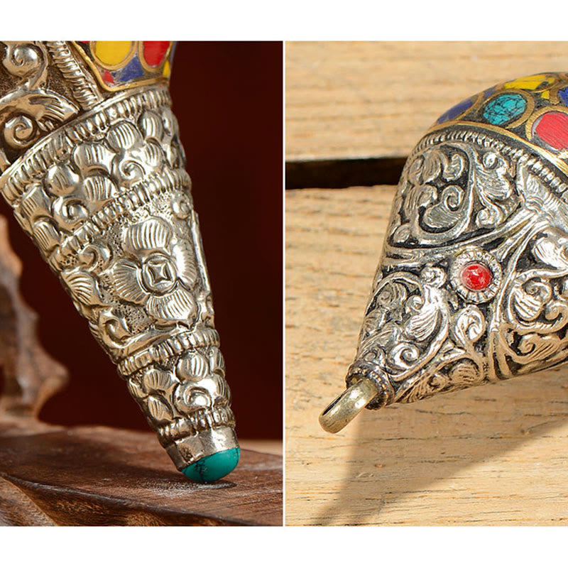 TIBETAN CONCH SHELL-Buddha Stones – buddhastoneshop