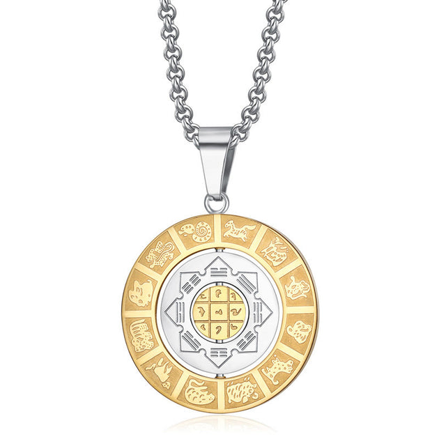 Buddha Stones Chinese Zodiac Nine Palaces Eight Diagrams Bagua Amulet ...