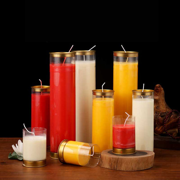 Meditation Prayer Altar Candle Buddhist Temple Rituals Use Items ...