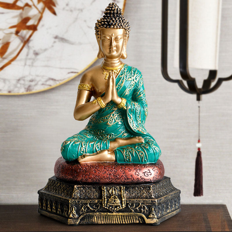 Buddha Stones Buddha Compassion Resin Statue Decoration – buddhastoneshop