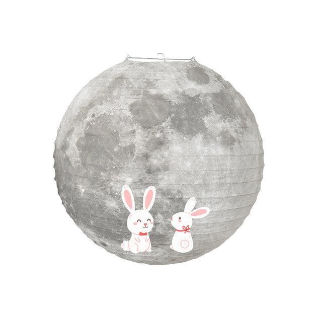 Buddha Stones DIY Rabbit Paper Lantern Lamp Mid-Autumn Festival Lanter ...