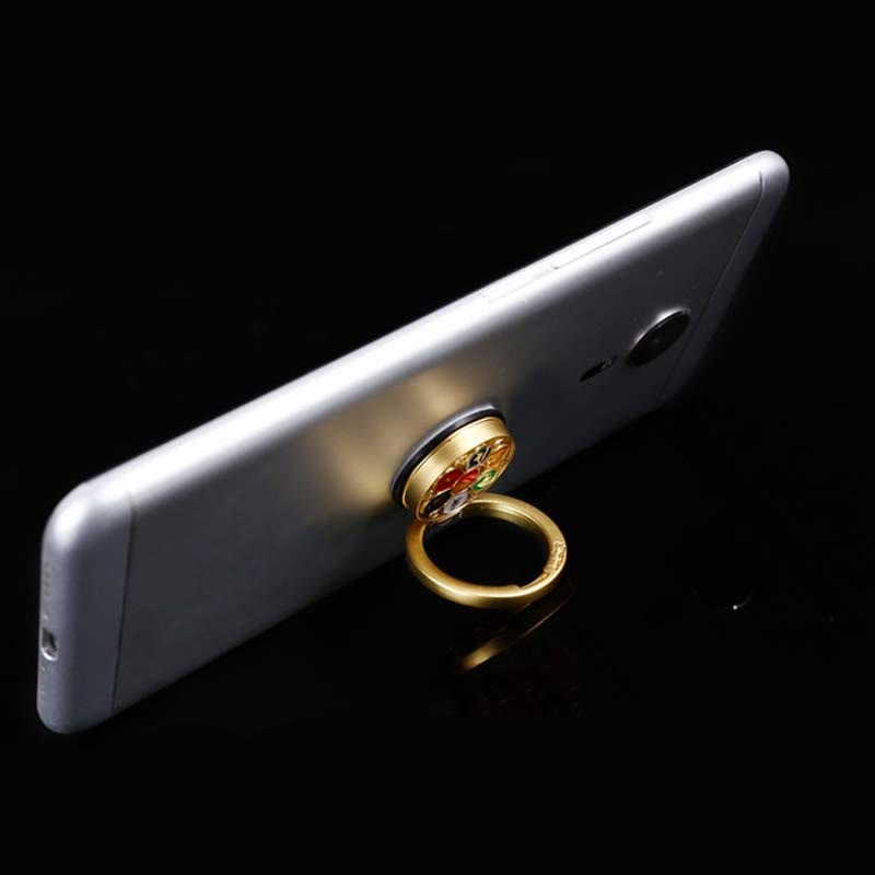 Tibetan Om Mani Padme Hum Peace Phone Ring Bracket Universal Phone Hol ...