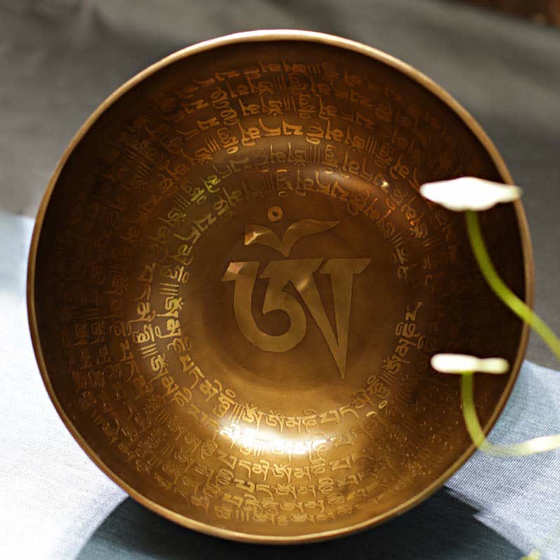 Buddha Stones Sutra Singing Bowl Handcrafted for Healing and Meditatio ...