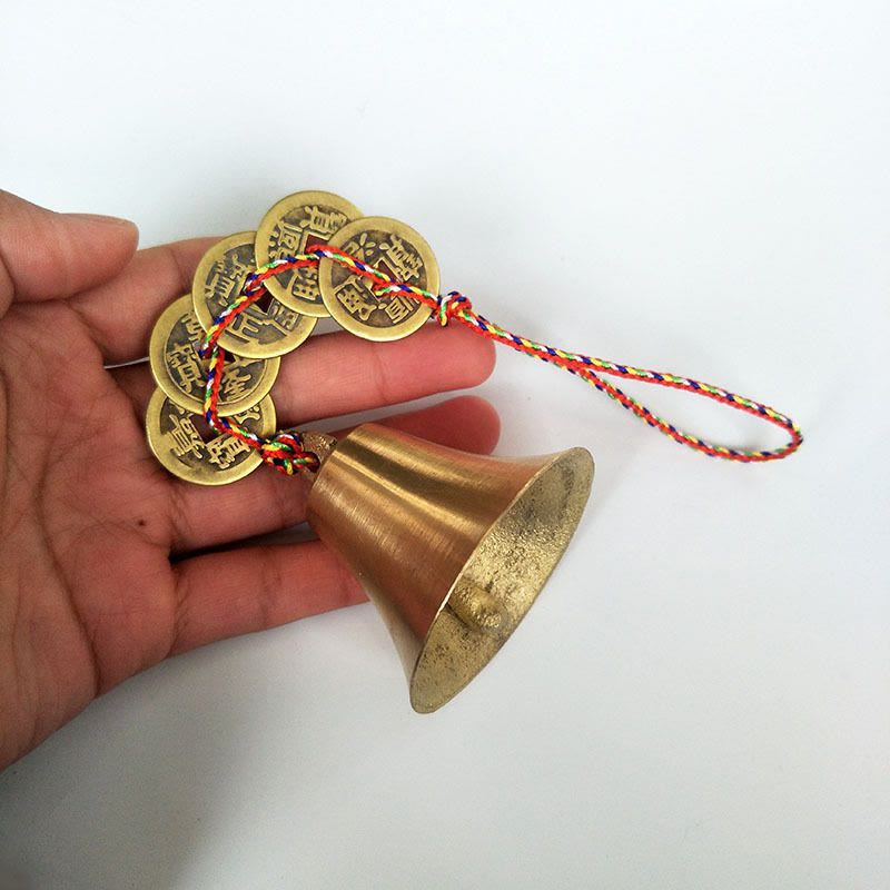 Feng Shui Bell Wealth Success Luck Decoration – buddhastoneshop