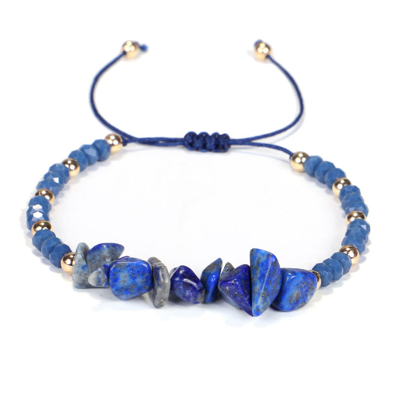 Buddha Stones Amethyst Purify Knit Bracelet – buddhastoneshop