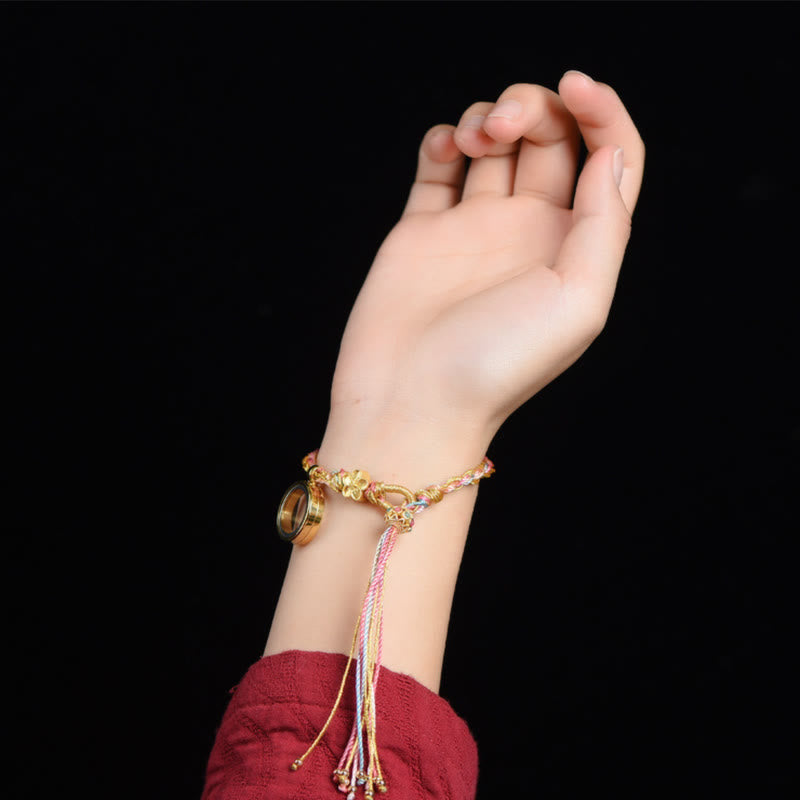 Buddha Stones Tibetan Handmade Luck Colorful String Single Double Wrap ...
