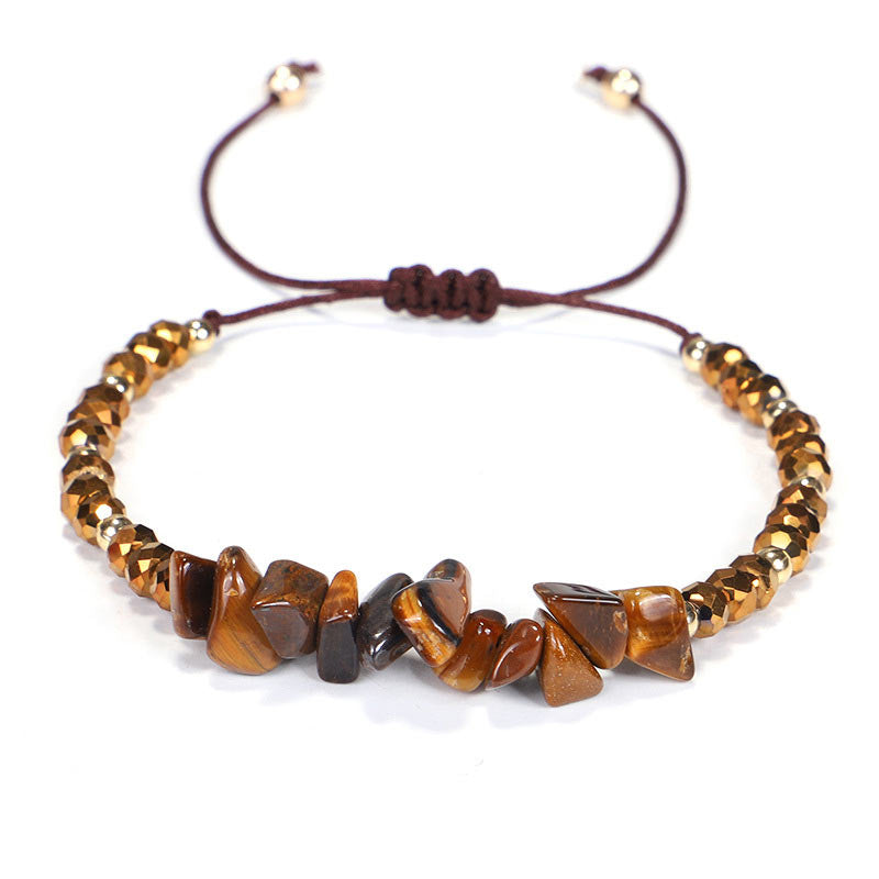 Buddha Stones Amethyst Purify Knit Bracelet – buddhastoneshop