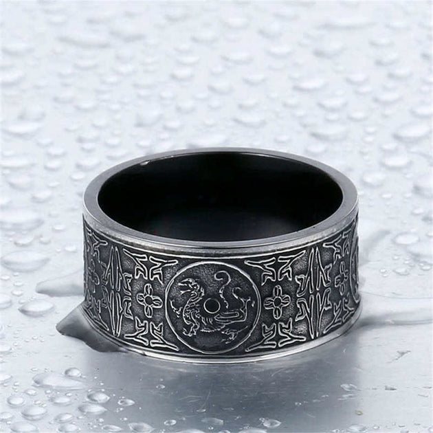 Buddha Stones Four Guardian Beast Dragon White Tiger Suzaku Basalt Car ...