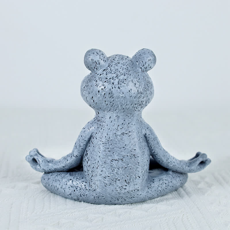 Buddha Stones Meditating Zen Dog Cat Frog Decoration – buddhastoneshop