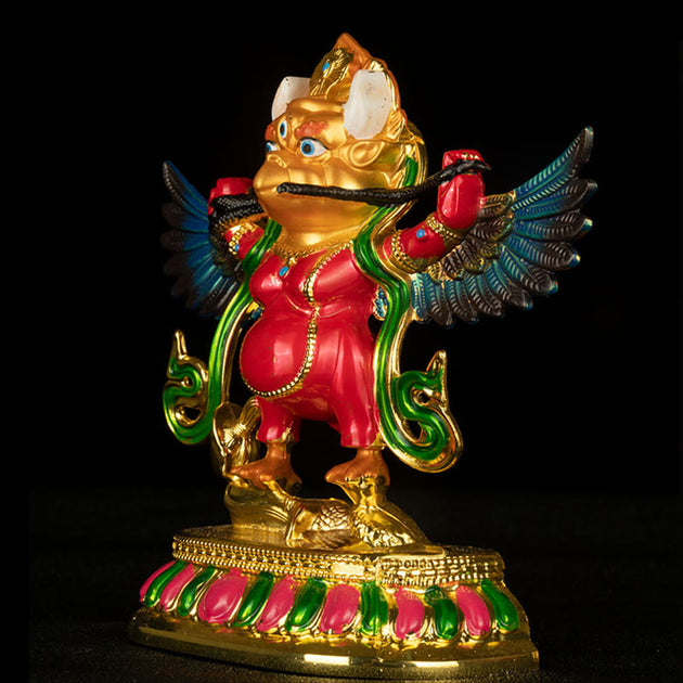 Buddha Stones Tibet Garuda Bird Alloy Keep Evil Spirits Away Home Deco ...