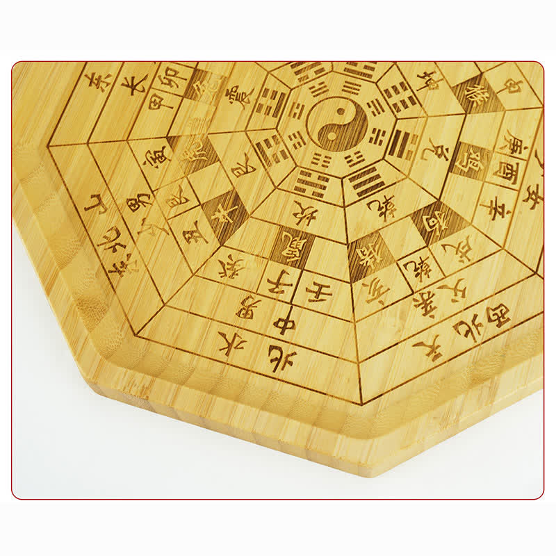 Feng Shui Bamboo Bagua Map Harmony Energy Map – buddhastoneshop