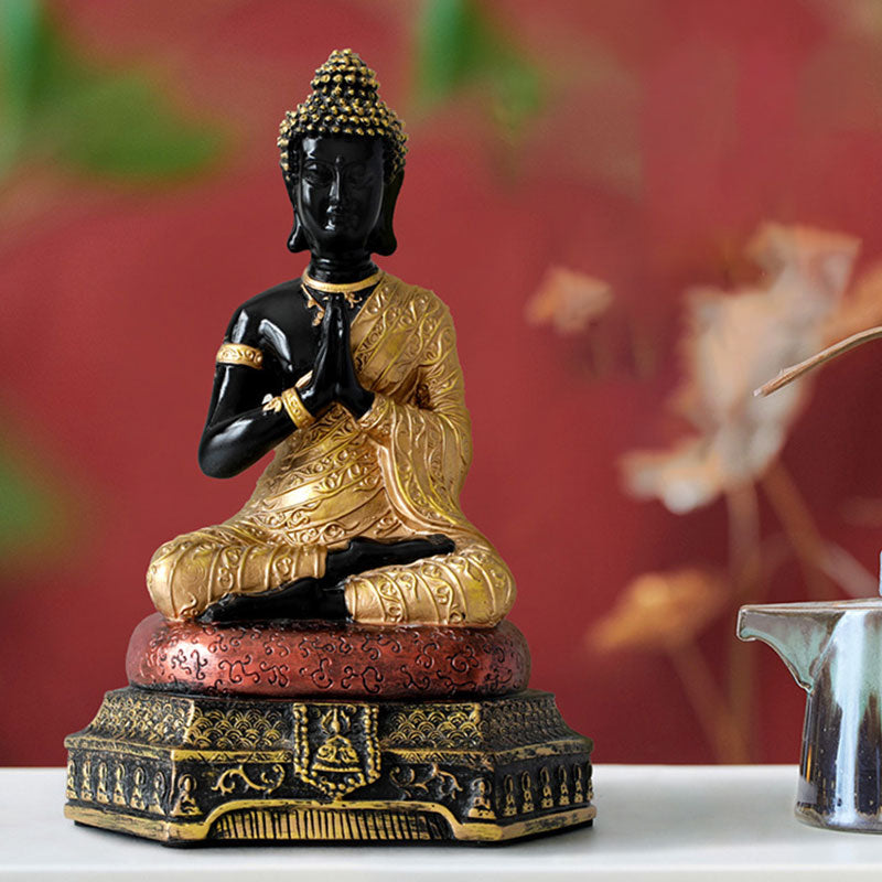 Buddha Stones Buddha Compassion Resin Statue Decoration – buddhastoneshop