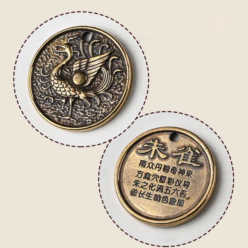 Buddha Stones Four Symbols Azure Dragon White Tiger Vermilion Bird Bla ...